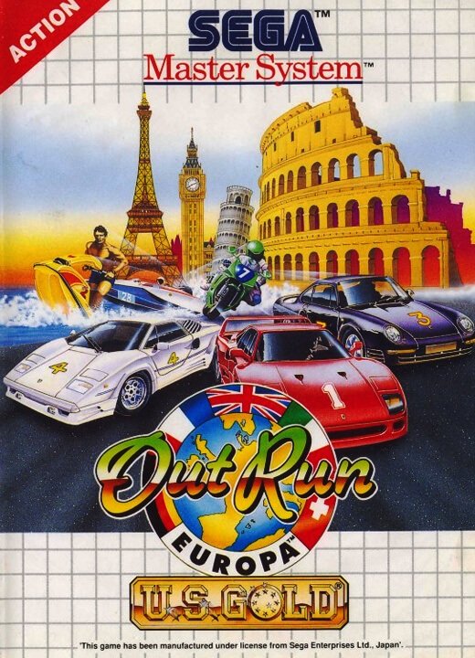 Play OutRun online (Sega Master System)